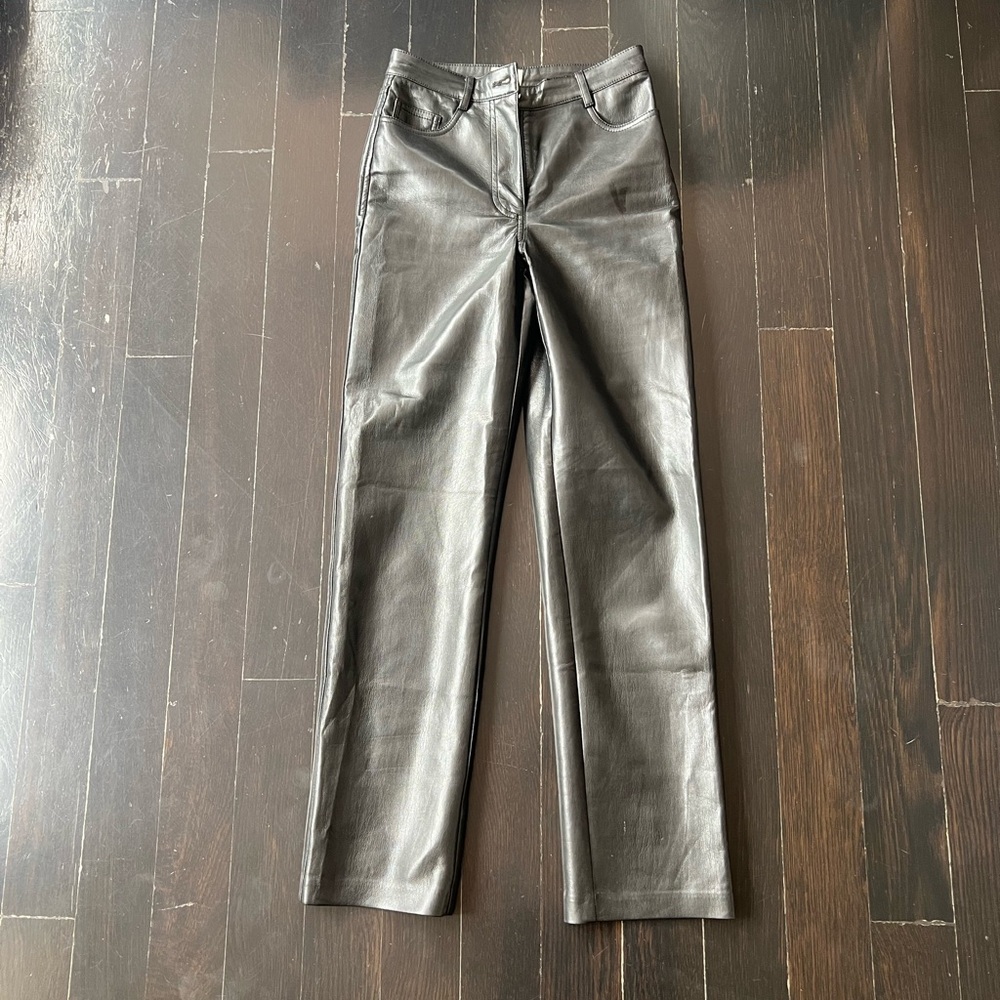Wilfred Aritzia Leather Pants - Gem